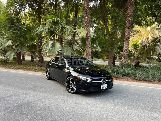 Rent a Mercedes A Class (Black), 2020 ID-04608, in Dubai - Renty.ae