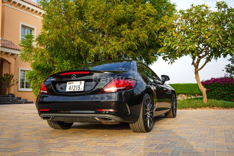 Rent a MERCEDES BENZ SLC 300 2019 (Black), 2019 ID-04530, in Dubai ...