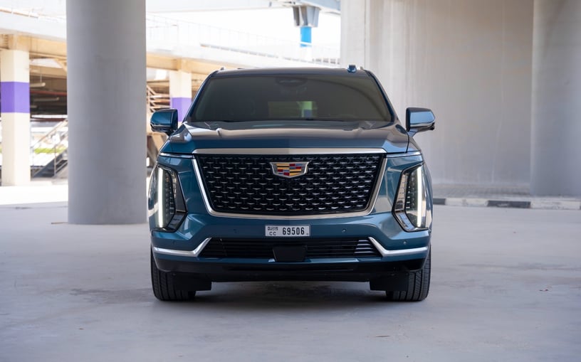 Rent a Cadillac Escalade (Blue), 2025 ID-06114, in Dubai - Renty.ae