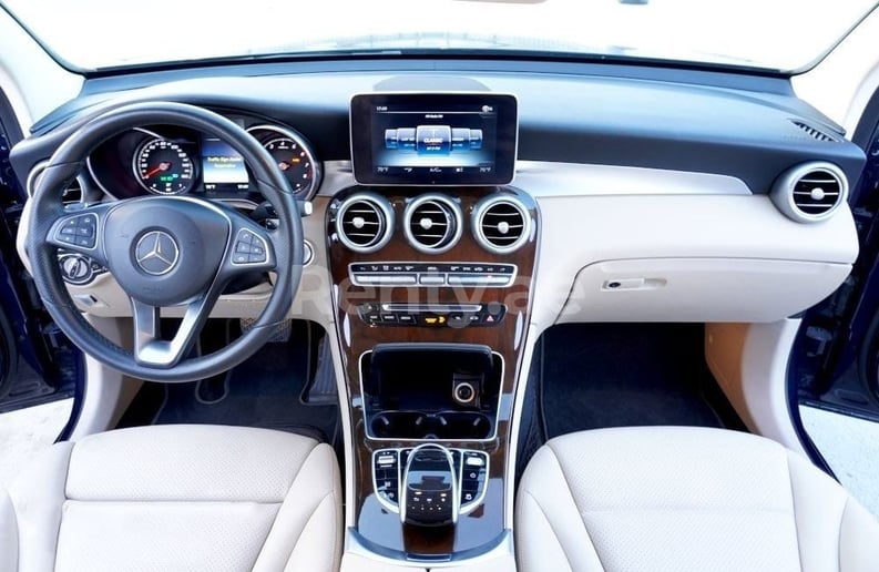 Rent a Mercedes GLC Coupe (Blue), 2020 ID-04100, in Abu Dhabi - Renty.ae