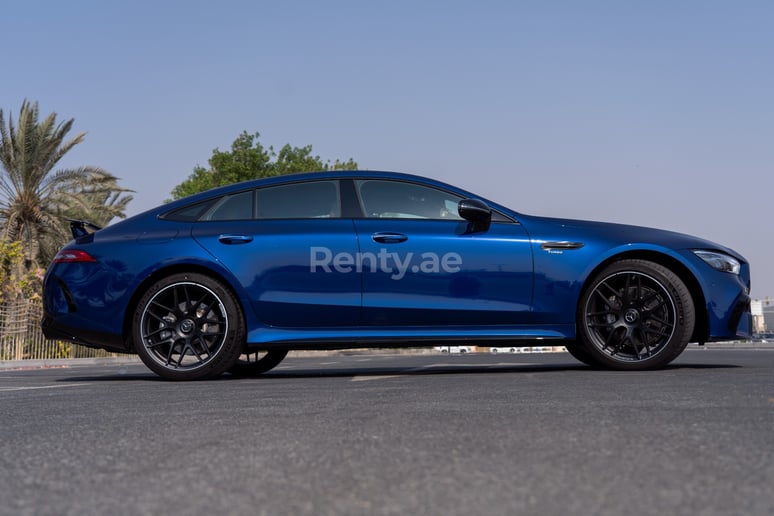Rent a Mercedes GT63 (Blue), 2021 ID-03891, in Dubai - Renty.ae