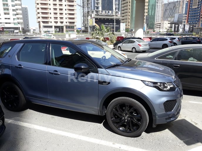 Rent a Range Rover Discovery (Blue), 2019 ID-02905, in Dubai - Renty.ae