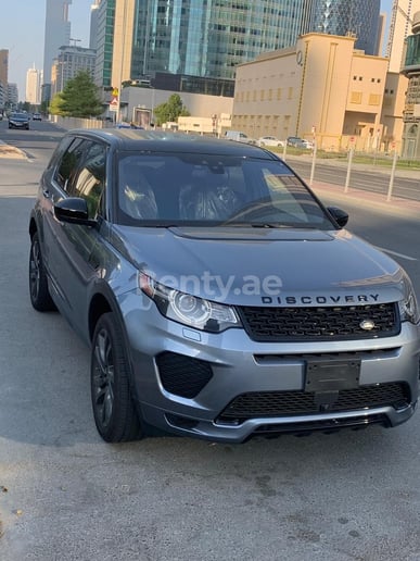 Rent a Range Rover Discovery (Blue), 2019 ID-02906, in Dubai - Renty.ae
