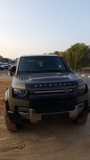 Rent a Range Rover Defender V6 X (Brown), 2021 ID-05207, in Dubai ...