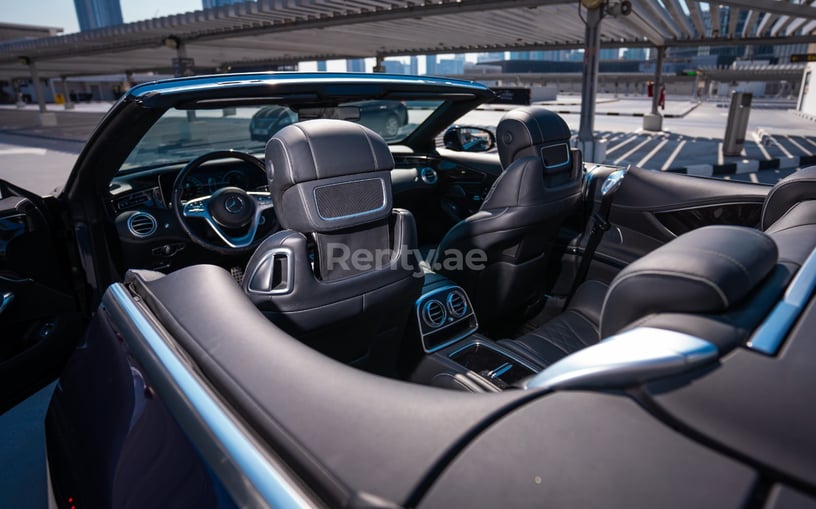 Rent a Mercedes S560 convert (Dark Blue), 2020 ID-03811, in Dubai ...