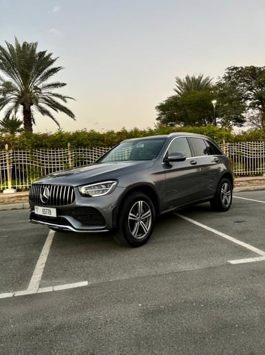 Rent a Mercedes GLC 300 (Grey), 2021 ID-05463, in Dubai - Renty.ae
