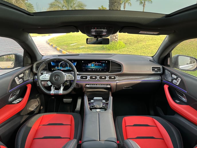 Rent a Mercedes GLE 53 AMG (Silver Grey), 2022 ID-05477, in Dubai ...