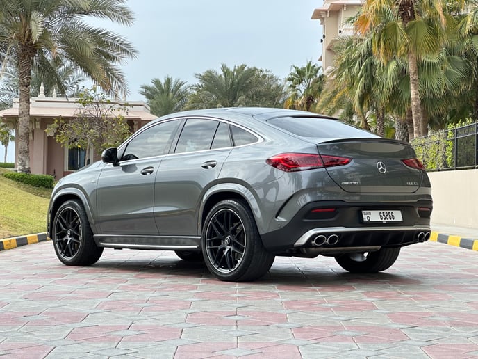 Rent a Mercedes GLE 53 AMG (Silver Grey), 2022 ID-05477, in Dubai ...