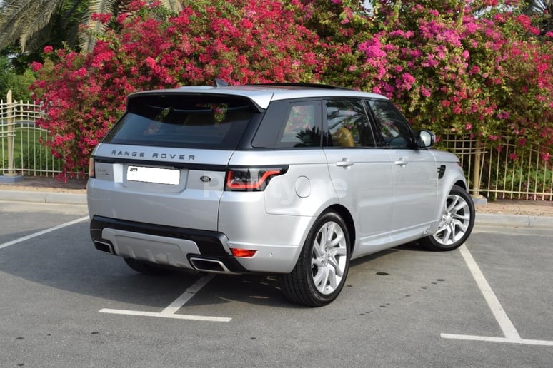 Rent a Range Rover Sport (Silver), 2019 ID-01801, in Dubai - Renty.ae