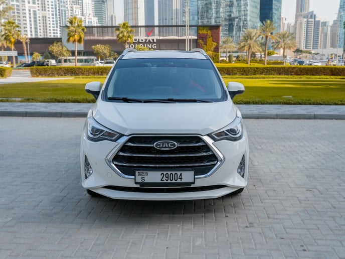 Rent a JAC S3 (White), 2023 ID-04793, in Dubai - Renty.ae