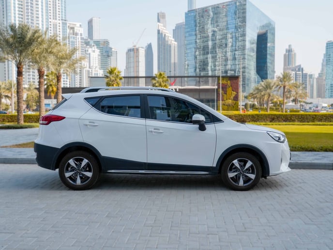 Rent a JAC S3 (White), 2023 ID-04793, in Dubai - Renty.ae