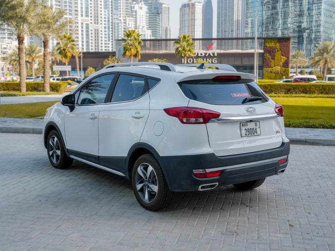 Rent a JAC S3 (White), 2023 ID-04793, in Sharjah - Renty.ae