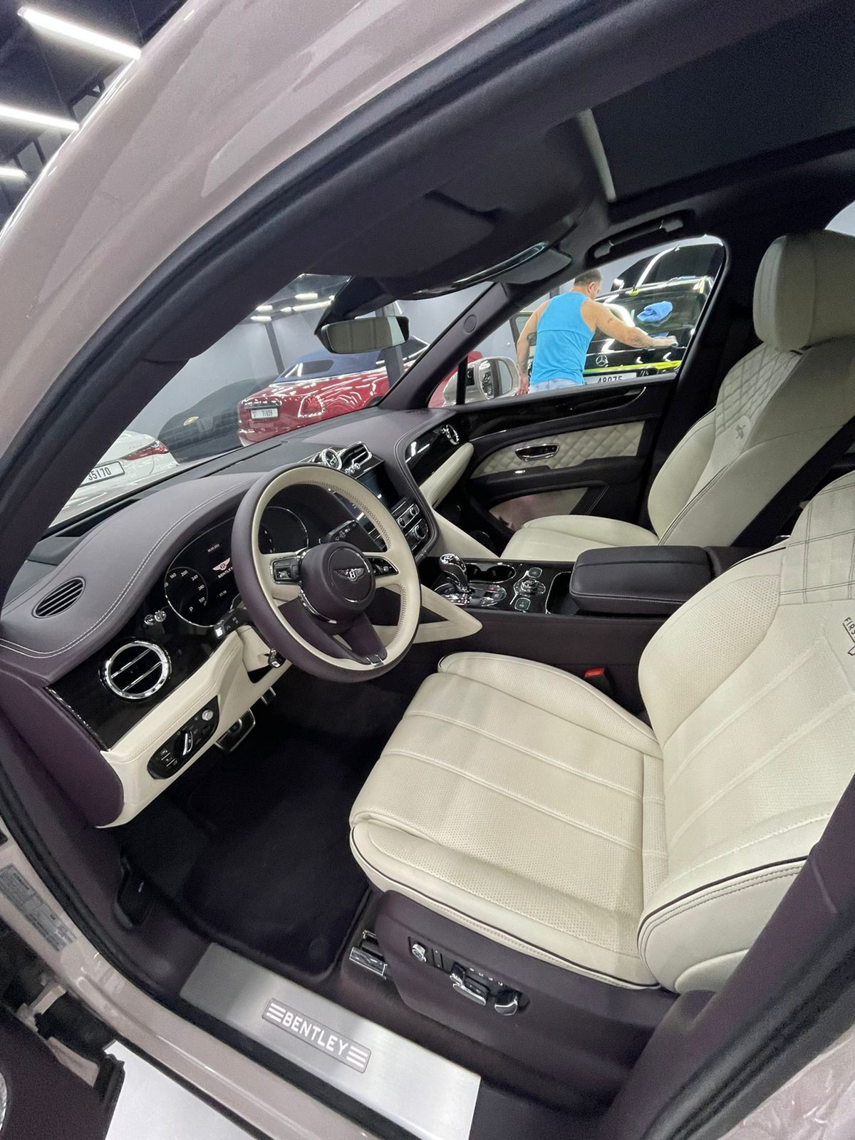 Rent a Bentley Bentayga (Beige), 2022 ID-04905, in Dubai - Renty.ae