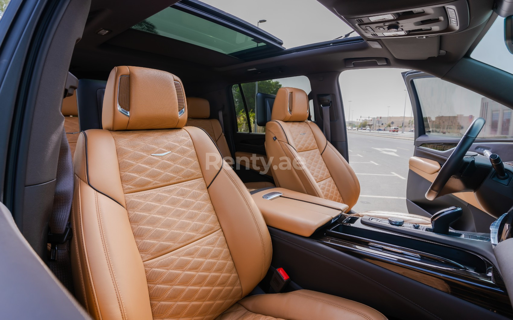 Mieten Sie ein Schwarz Cadillac Escalade XL, 2021 ID-04854 in Abu Dhabi ...