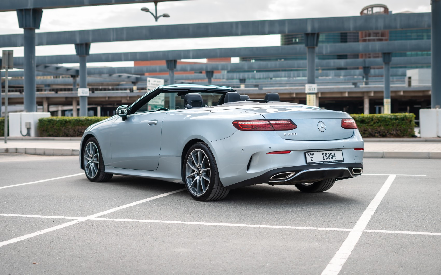 Rent a Mercedes E200 Cabrio (Grey), 2022 ID-05264, in Dubai - Renty.ae