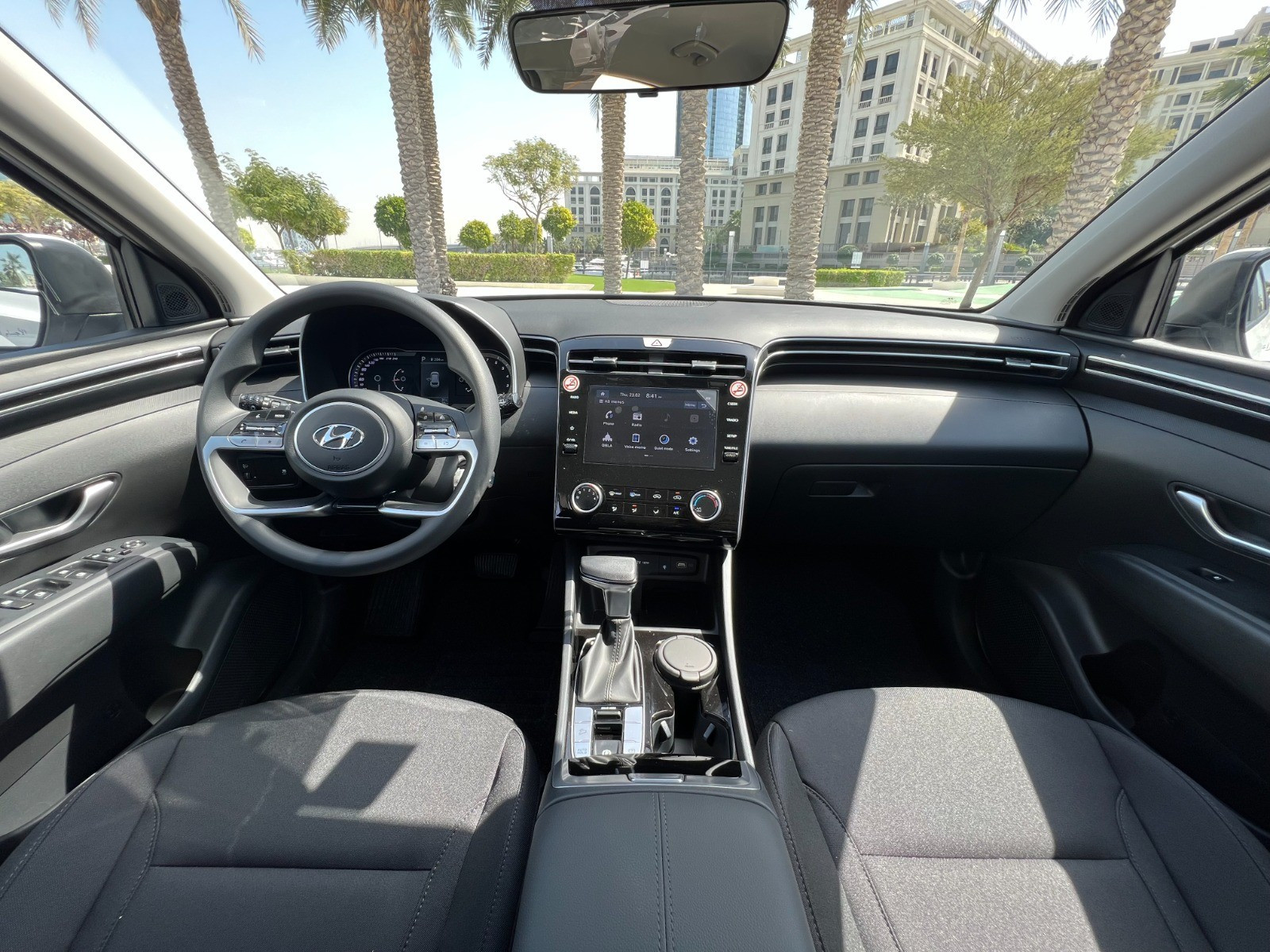 Alquila un Hyundai Tucson (Blanco), 2023 ID-04702, en Dubai - Renty.ae