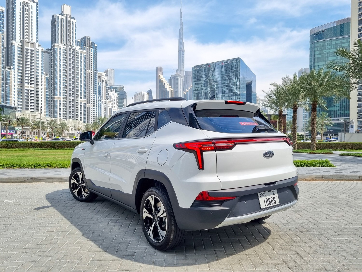 Rent a JAC JS4 (White), 2023 ID-04790, in Sharjah - Renty.ae
