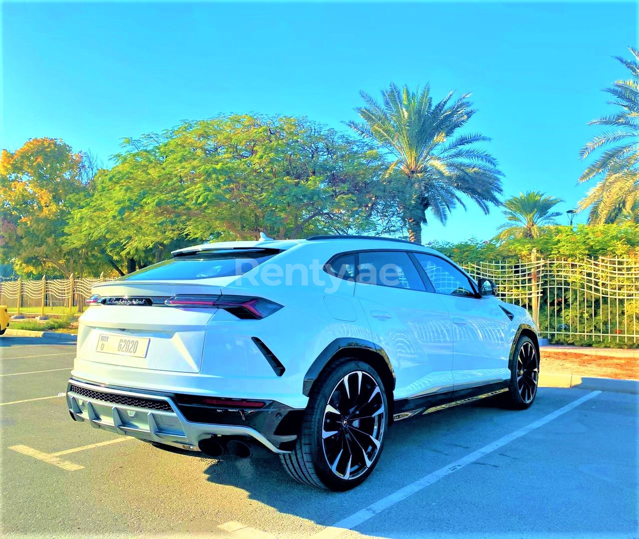 Rent a White Lamborghini Urus, 2021 ID-03649, in Dubai - Renty.ae