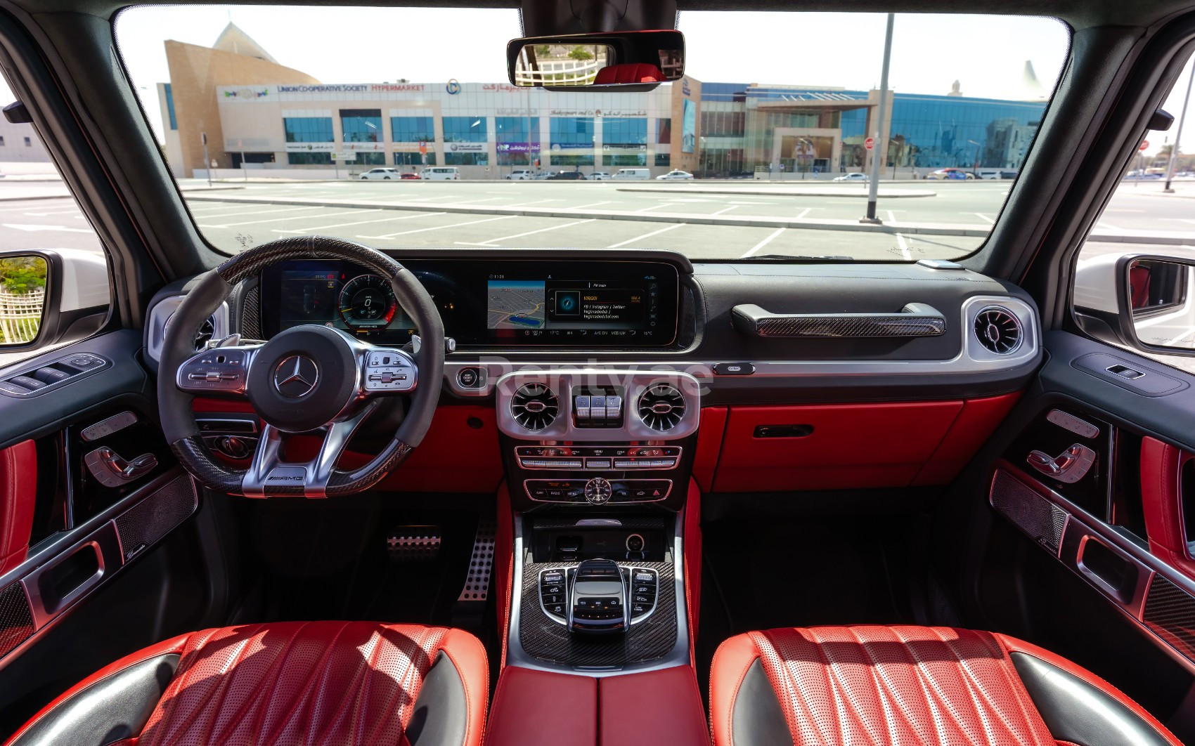 Rent a White Mercedes G class, 2021 ID-04744, in Dubai - Renty.ae