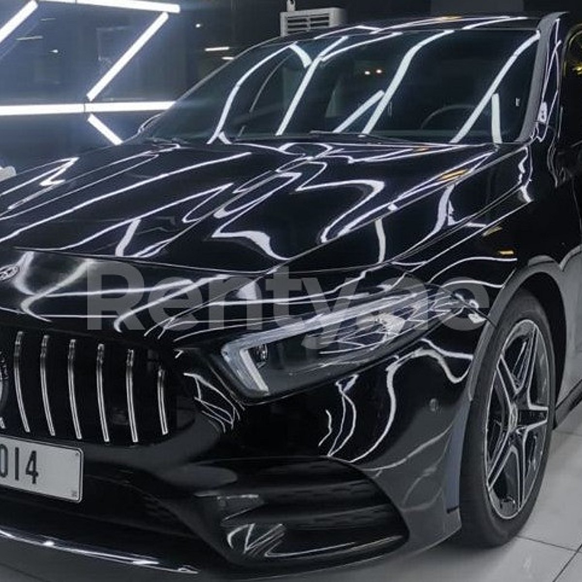 Rent a Mercedes A Class 220 AMG (Black), 2021 ID-03850, in Dubai - Renty.ae