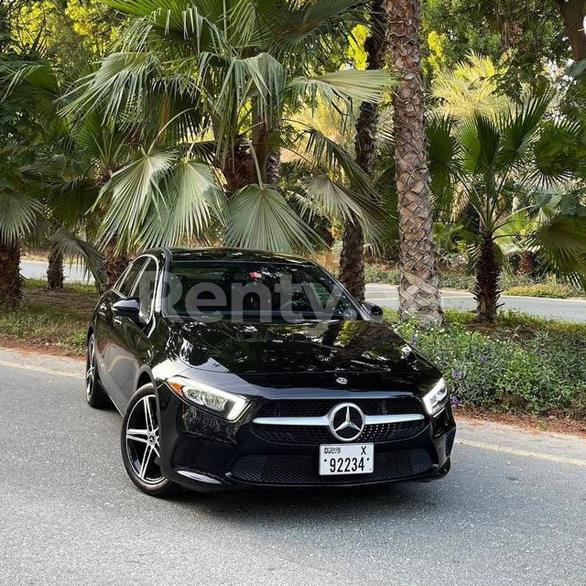Rent a Mercedes A Class (Black), 2020 ID-04608, in Dubai - Renty.ae