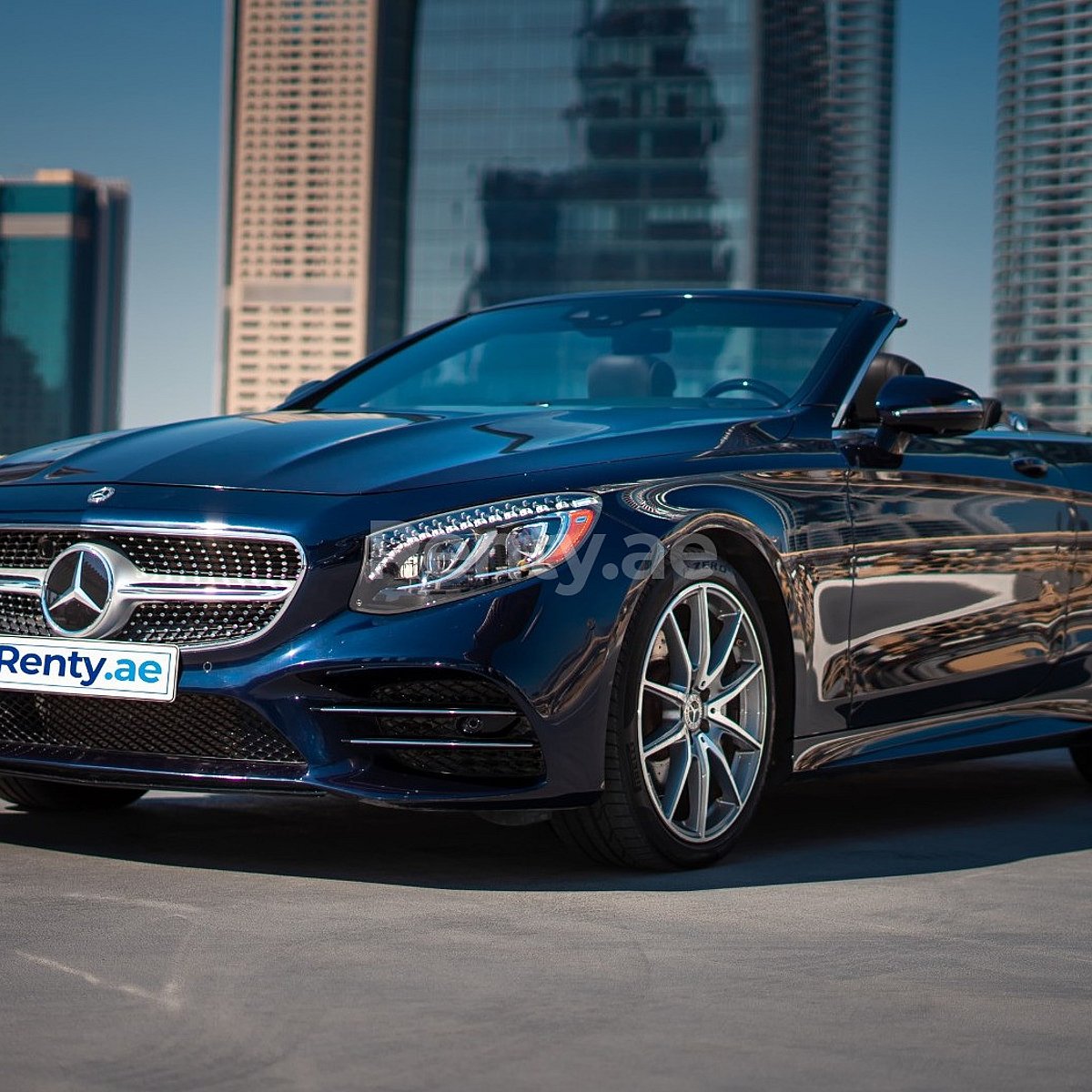 Rent a Mercedes S560 convert (Dark Blue), 2020 ID-03811, in Dubai ...