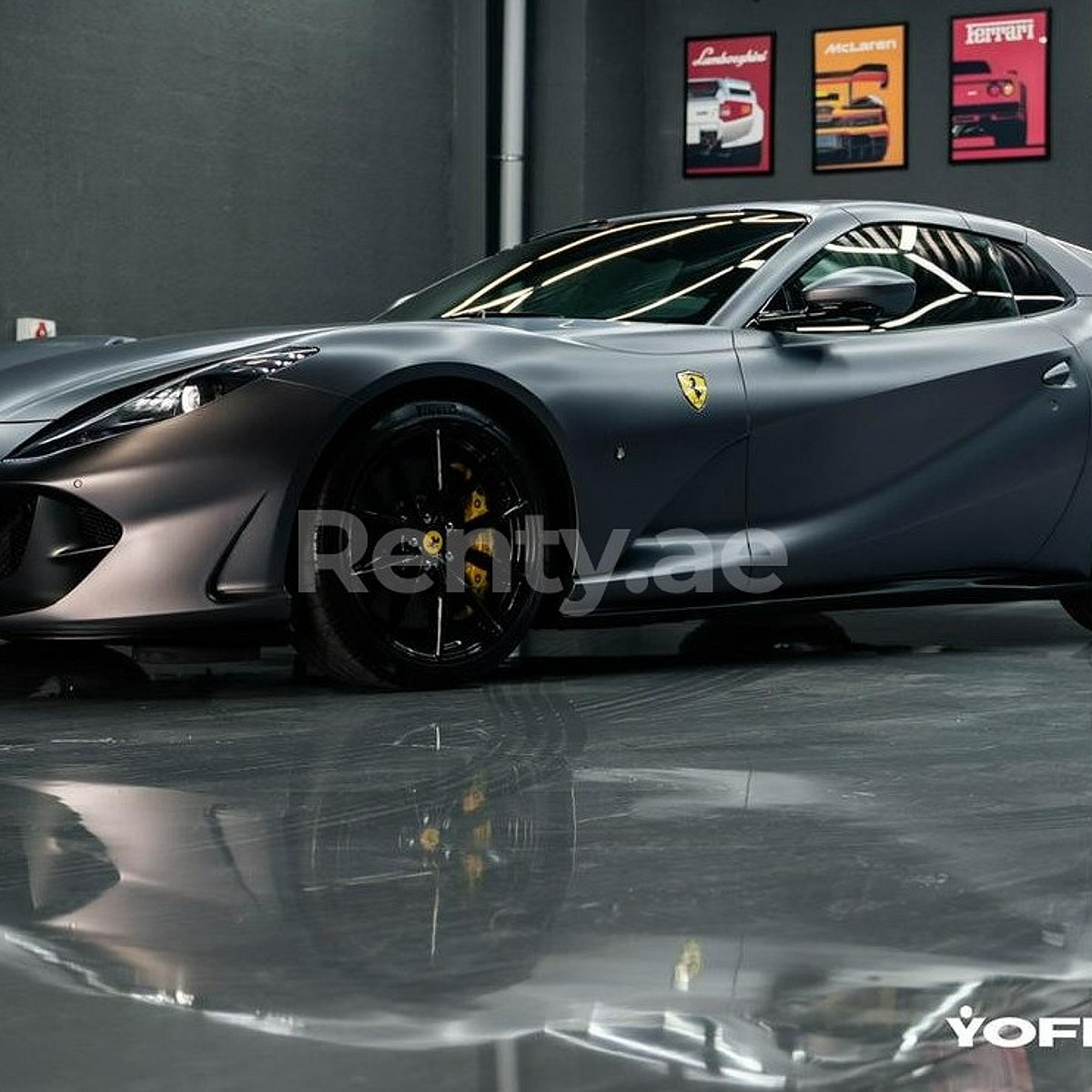 Rent a Ferrari 812 GTS (Grey), 2020 ID-04460, in Dubai - Renty.ae
