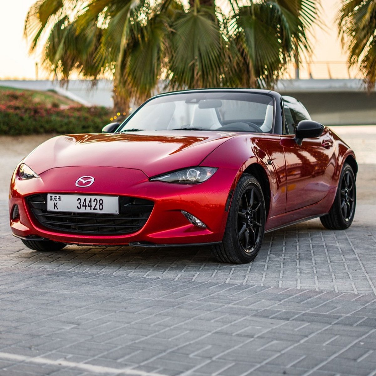 Rent a Mazda MX-5 (Red), 2020 ID-05097, in Dubai - Renty.ae