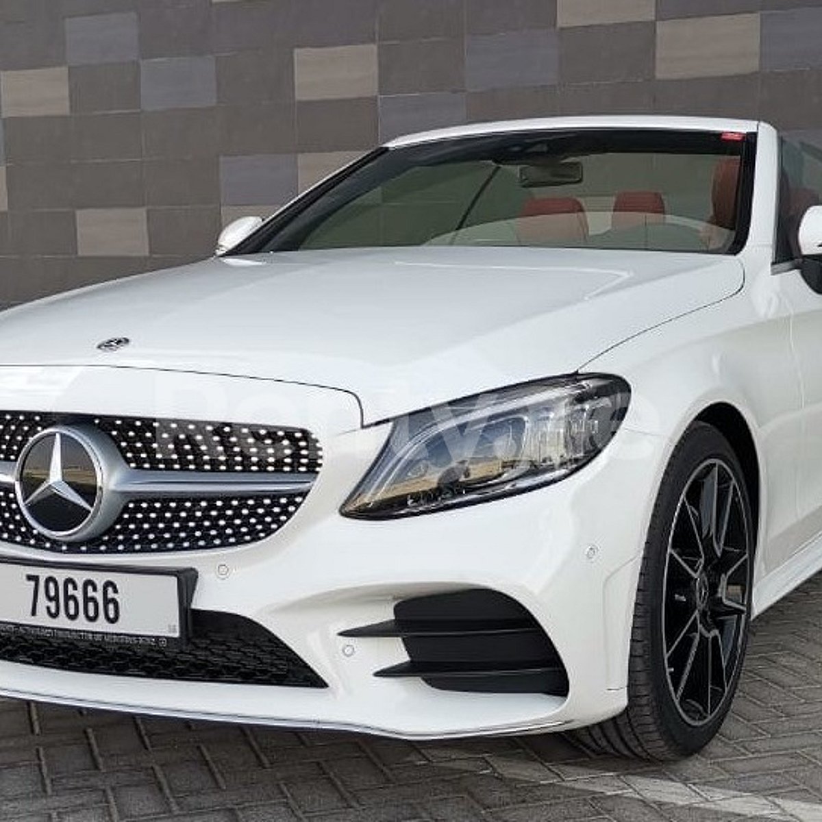 Rent a Mercedes C200 Convertible (White), 2020 ID-01200, in Dubai ...