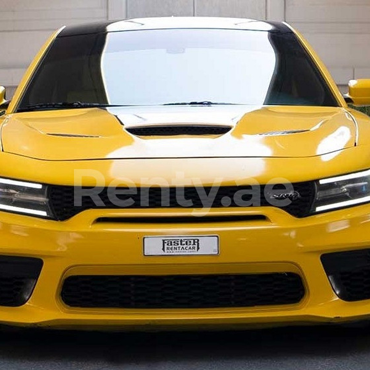 Rent a Dodge Charger (Yellow), 2018 ID-03933, in Dubai - Renty.ae