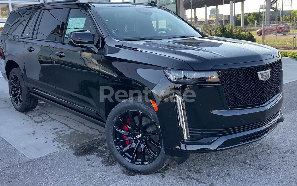 Rent a Cadillac Escalade (Blue), 2020 ID-04578, in Dubai - Renty.ae