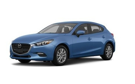 Rent a Mazda 3 (Blue), 2019 ID-03375, in Sharjah - Renty.ae
