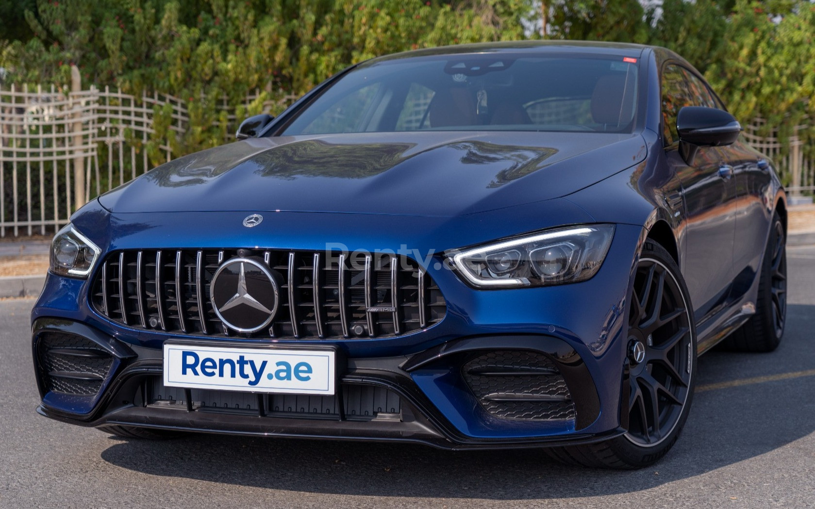 Rent a Mercedes GT63 (Blue), 2021 ID-03891, in Dubai - Renty.ae