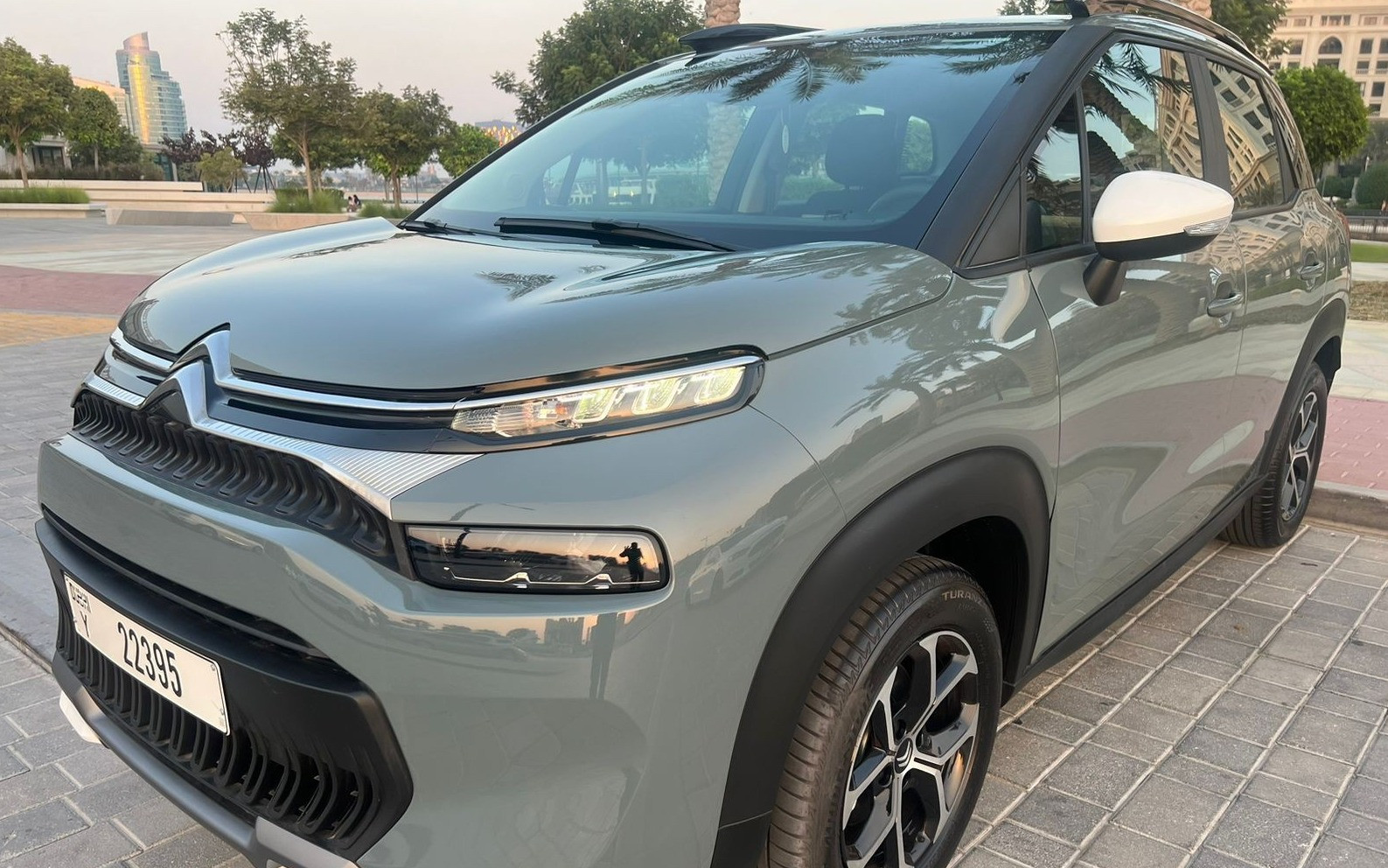 Rent a Citroen C3 Aircross (Grey), 2024 ID-06198, in Dubai - Renty.ae