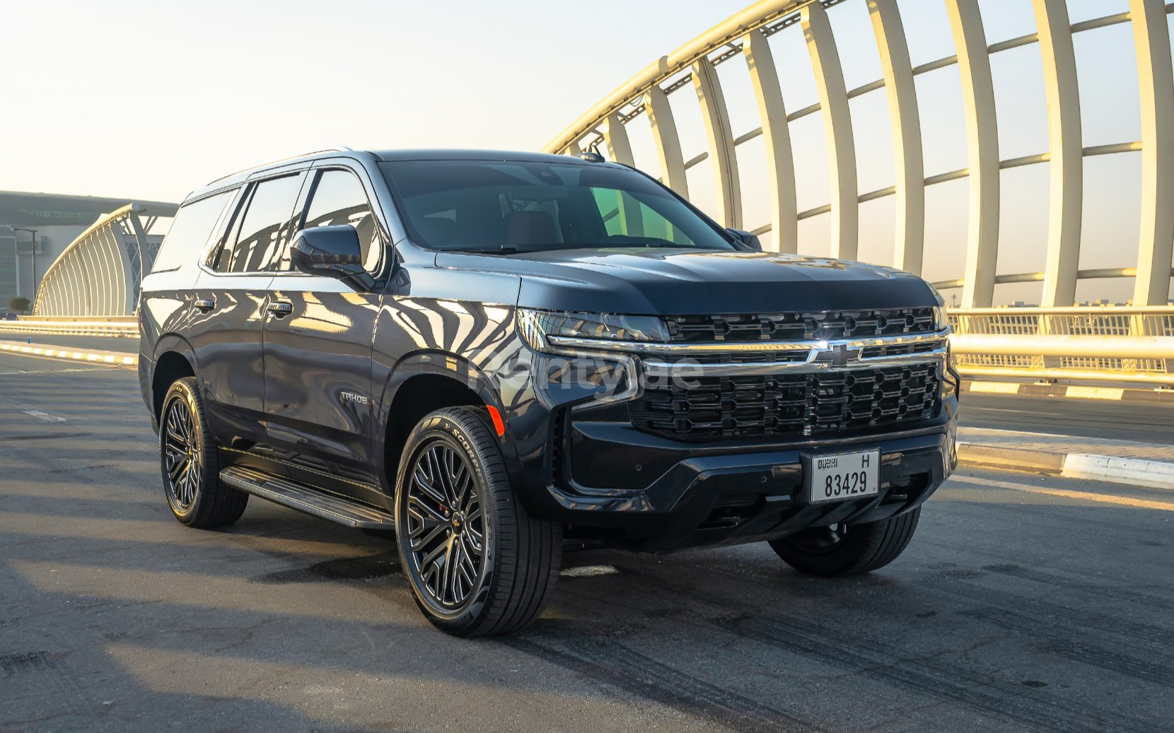 Rent a Chevrolet Tahoe (Purple), 2021 ID-04723, in Dubai - Renty.ae