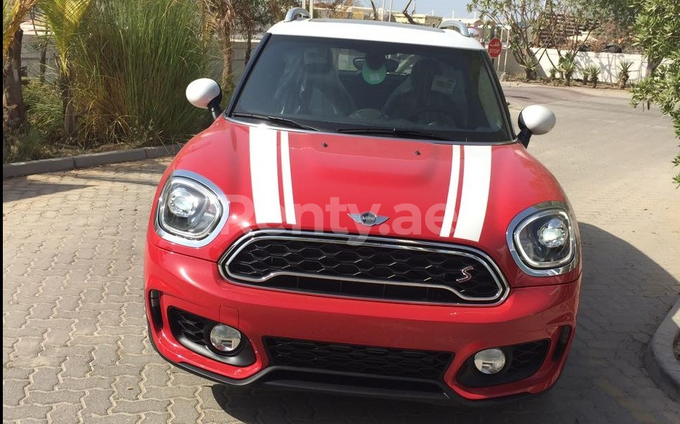 Rent a Mini Cooper (Red), 2018 ID-02042, in Dubai - Renty.ae