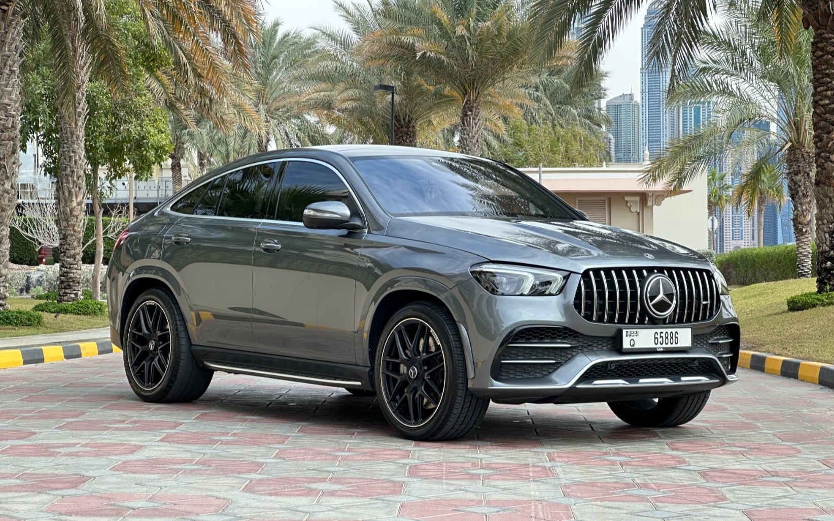 Rent a Mercedes GLE 53 AMG (Silver Grey), 2022 ID-05477, in Dubai ...