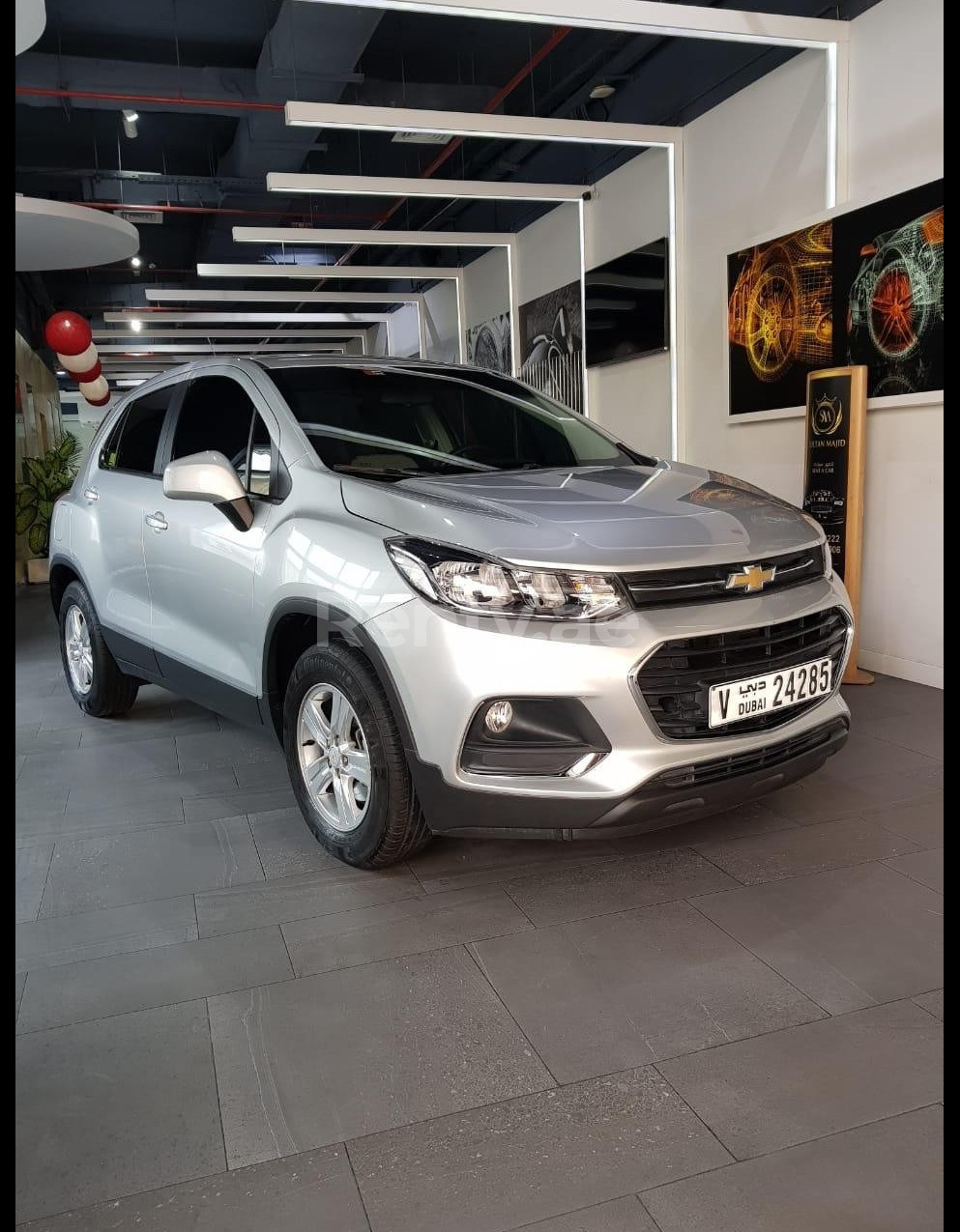 Rent a Chevrolet Trax (Silver), 2018 ID-01294, in Dubai - Renty.ae