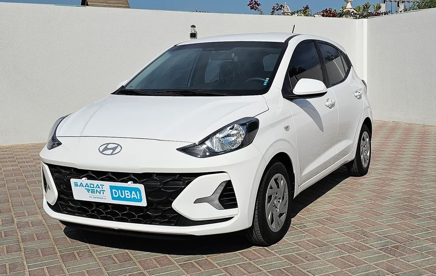 Rent a Hyundai i10 (White), 2025 ID-06367, in Dubai - Renty.ae