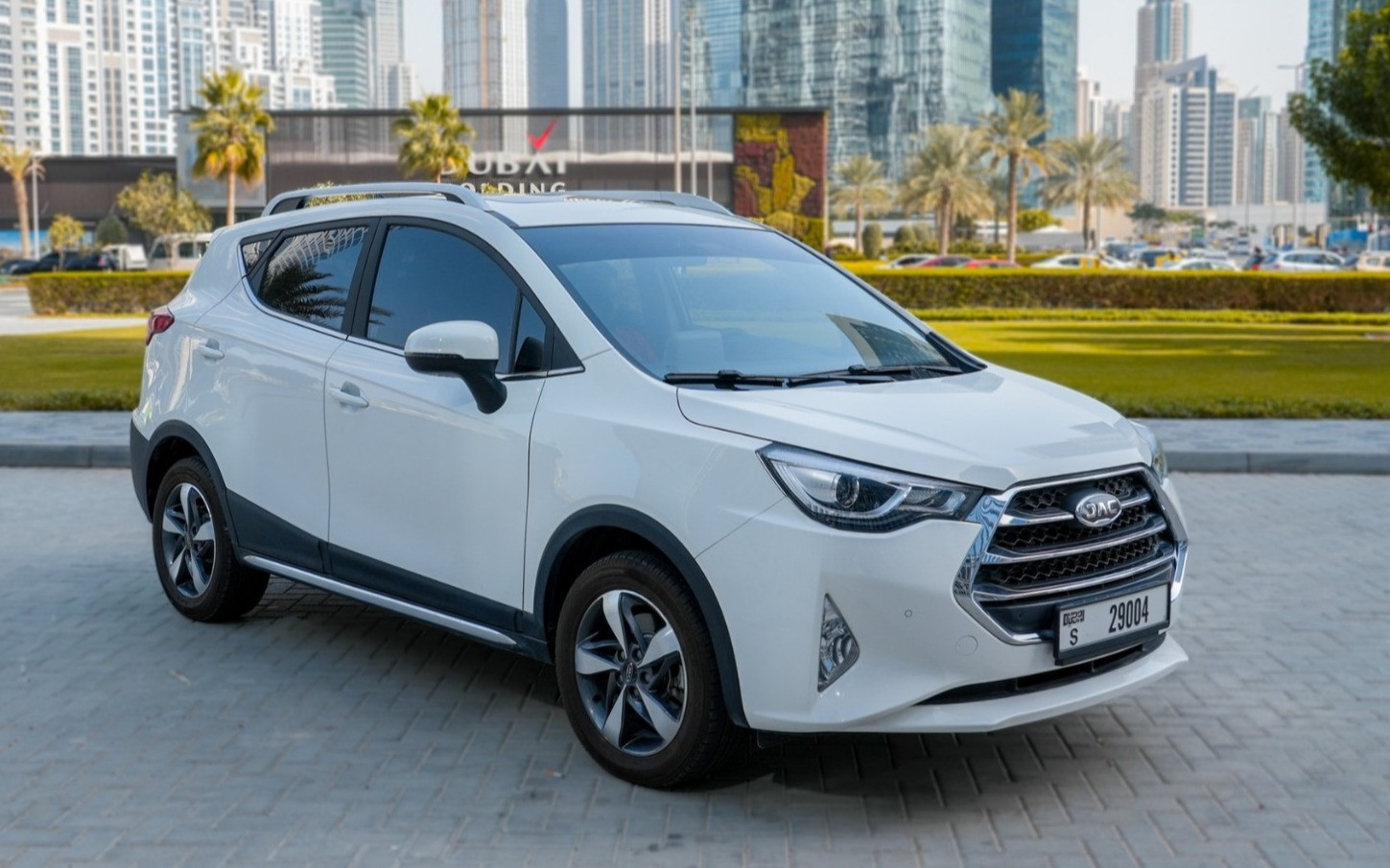 Rent a JAC S3 (White), 2023 ID-06335, in Sharjah - Renty.ae