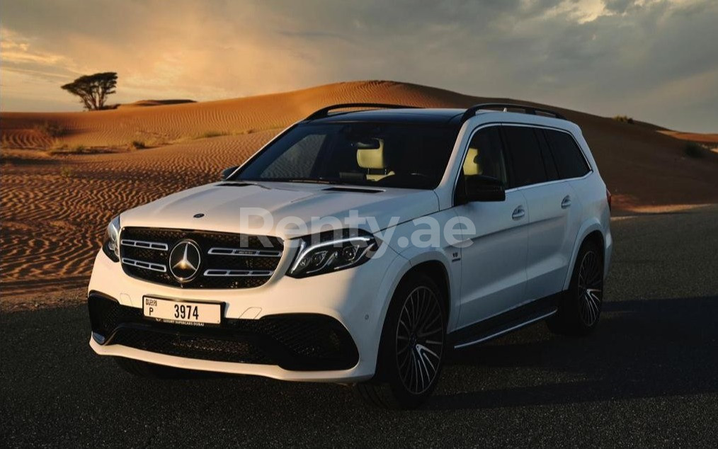 Rent a Mercedes GLE (White), 2020 ID-03183, in Dubai - Renty.ae