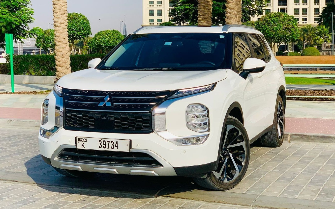 Rent a Mitsubishi Outlander (White), 2024 ID-06331, in Abu Dhabi - Renty.ae
