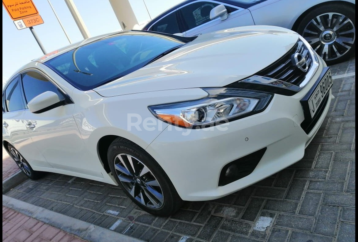 Rent a Nissan Altima (White), 2019 ID-01450, in Dubai - Renty.ae