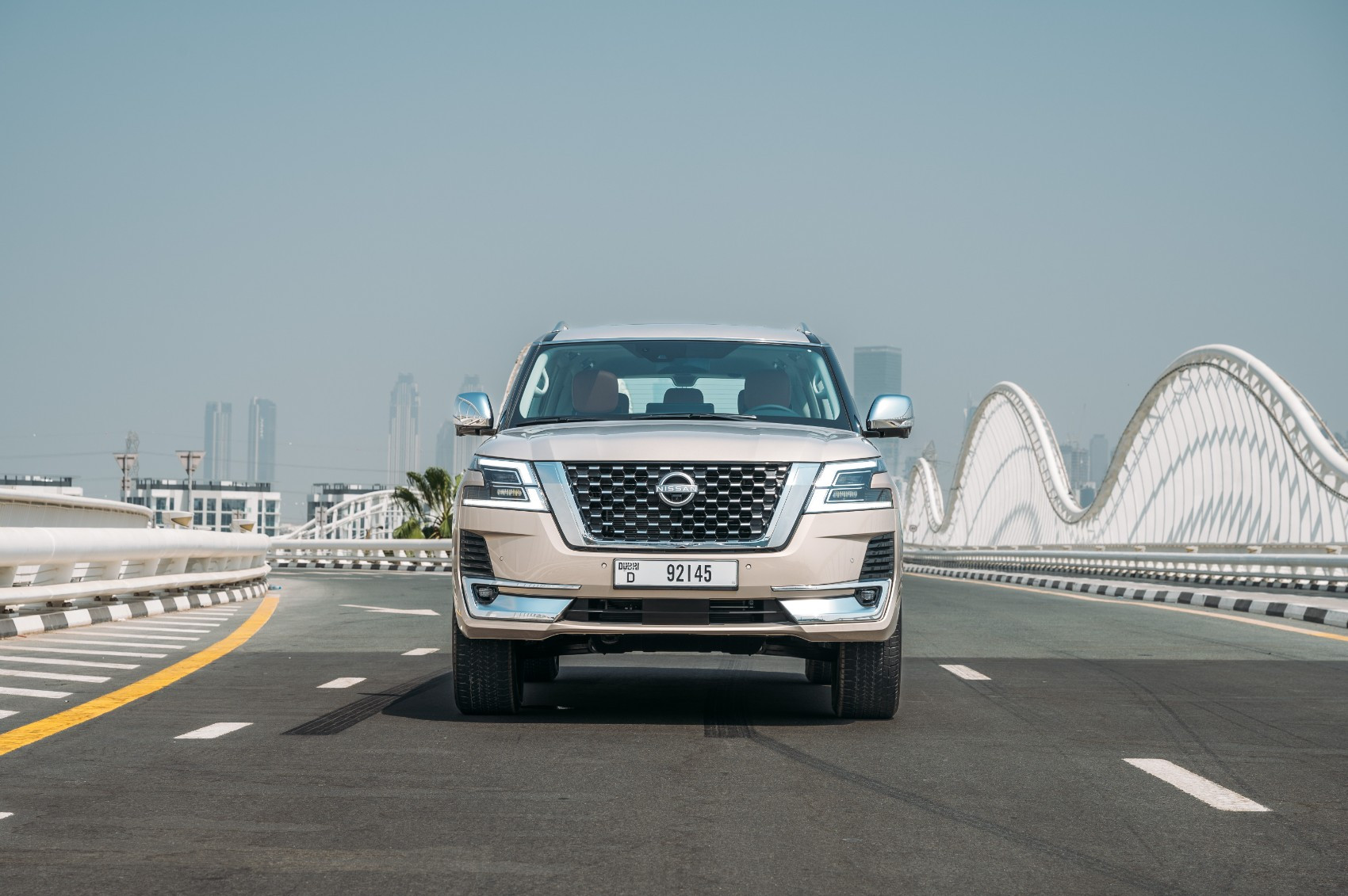Rent a Nissan Patrol Platinum V6 (Beige), 2023 ID-05456, in Dubai ...