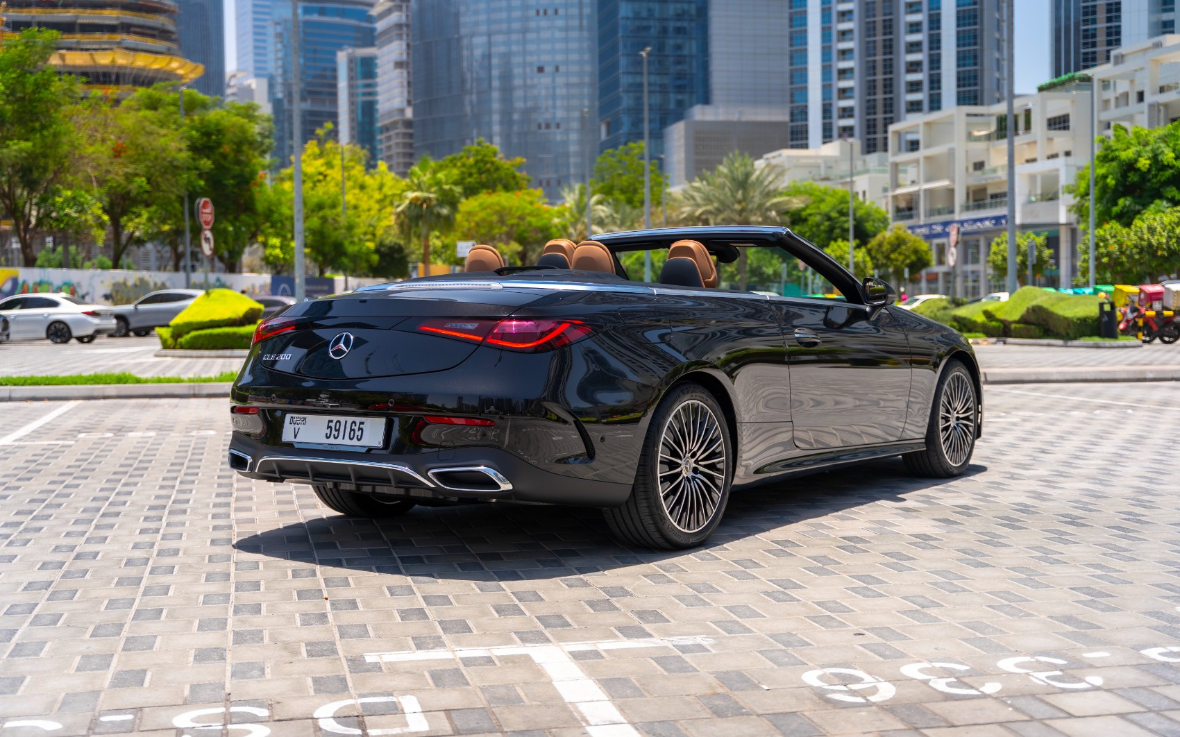 Rent a Mercedes CLE 200 AMG cabriolet/convertible (Black), 2025 ID ...