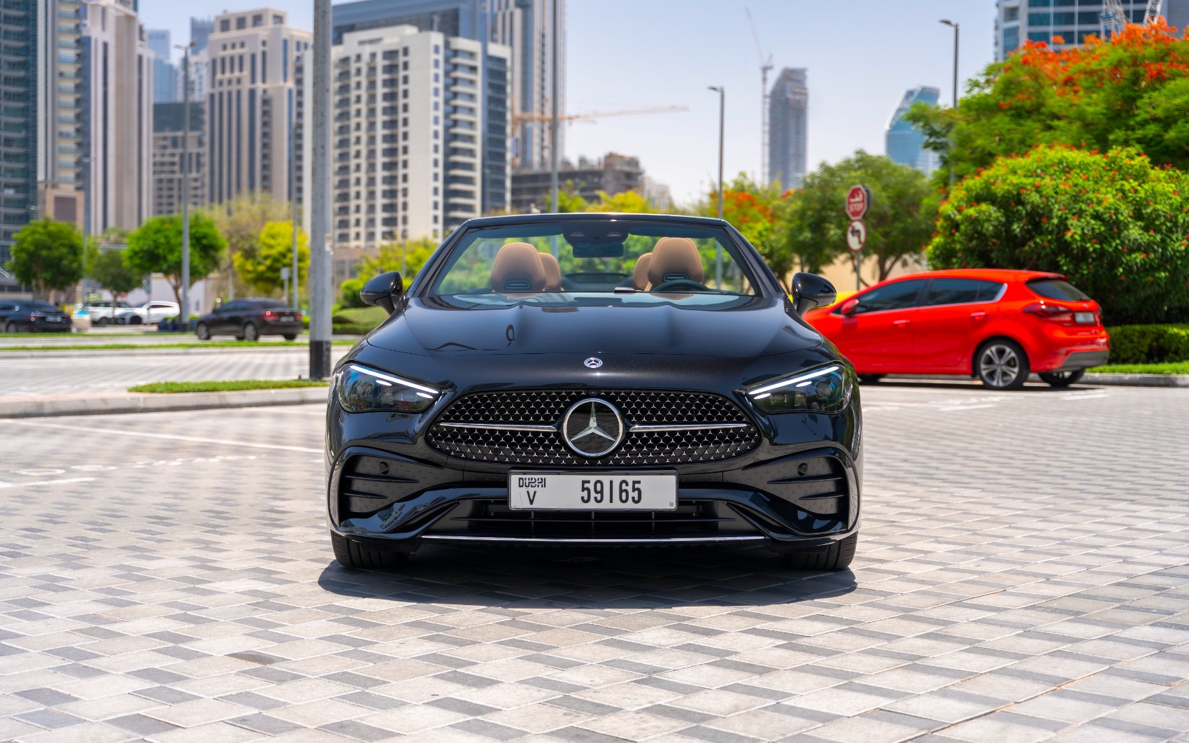 Rent a Mercedes CLE 200 AMG cabriolet/convertible (Black), 2025 ID ...