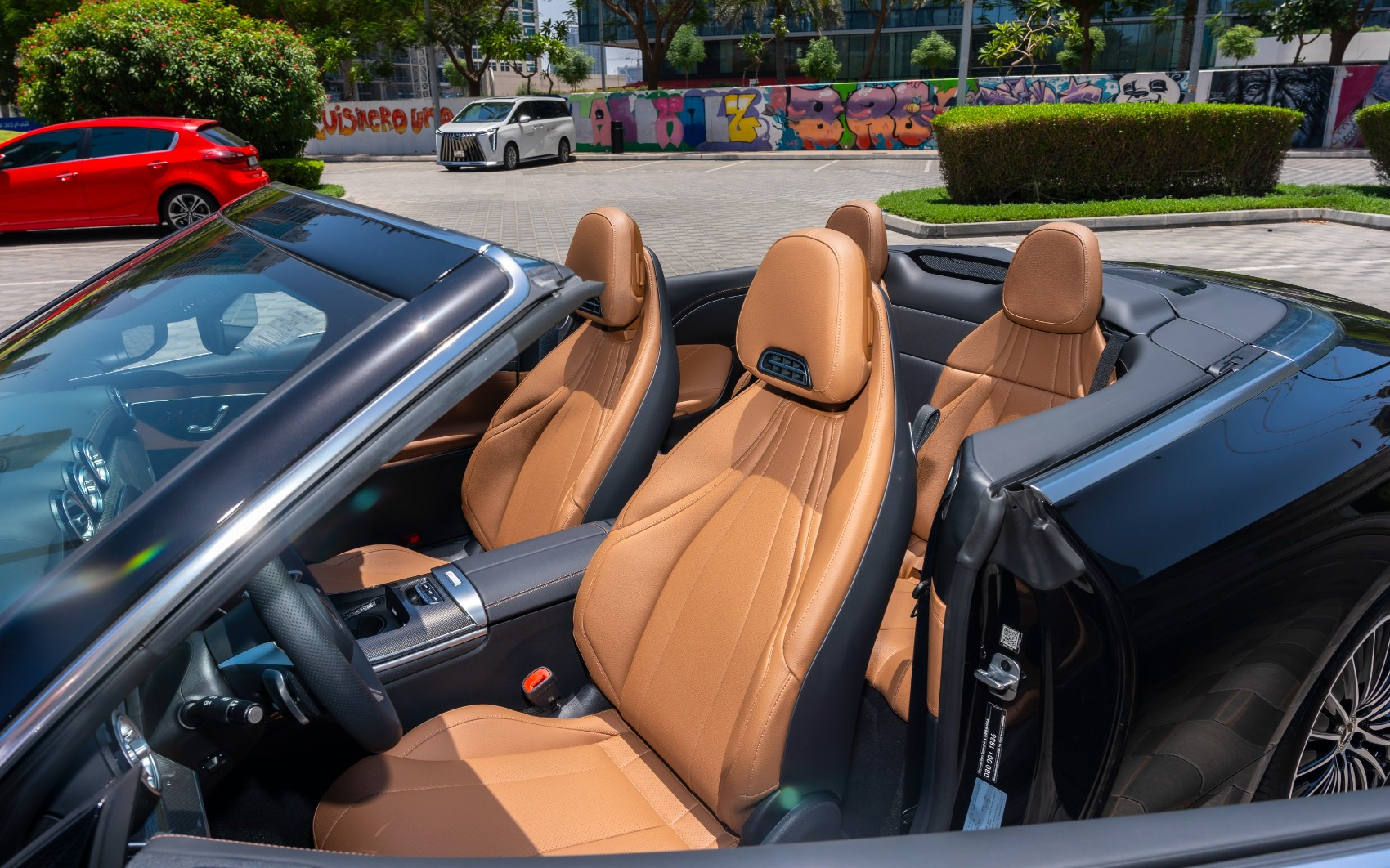 Rent a Mercedes CLE 200 AMG cabriolet/convertible (Black), 2025 ID ...