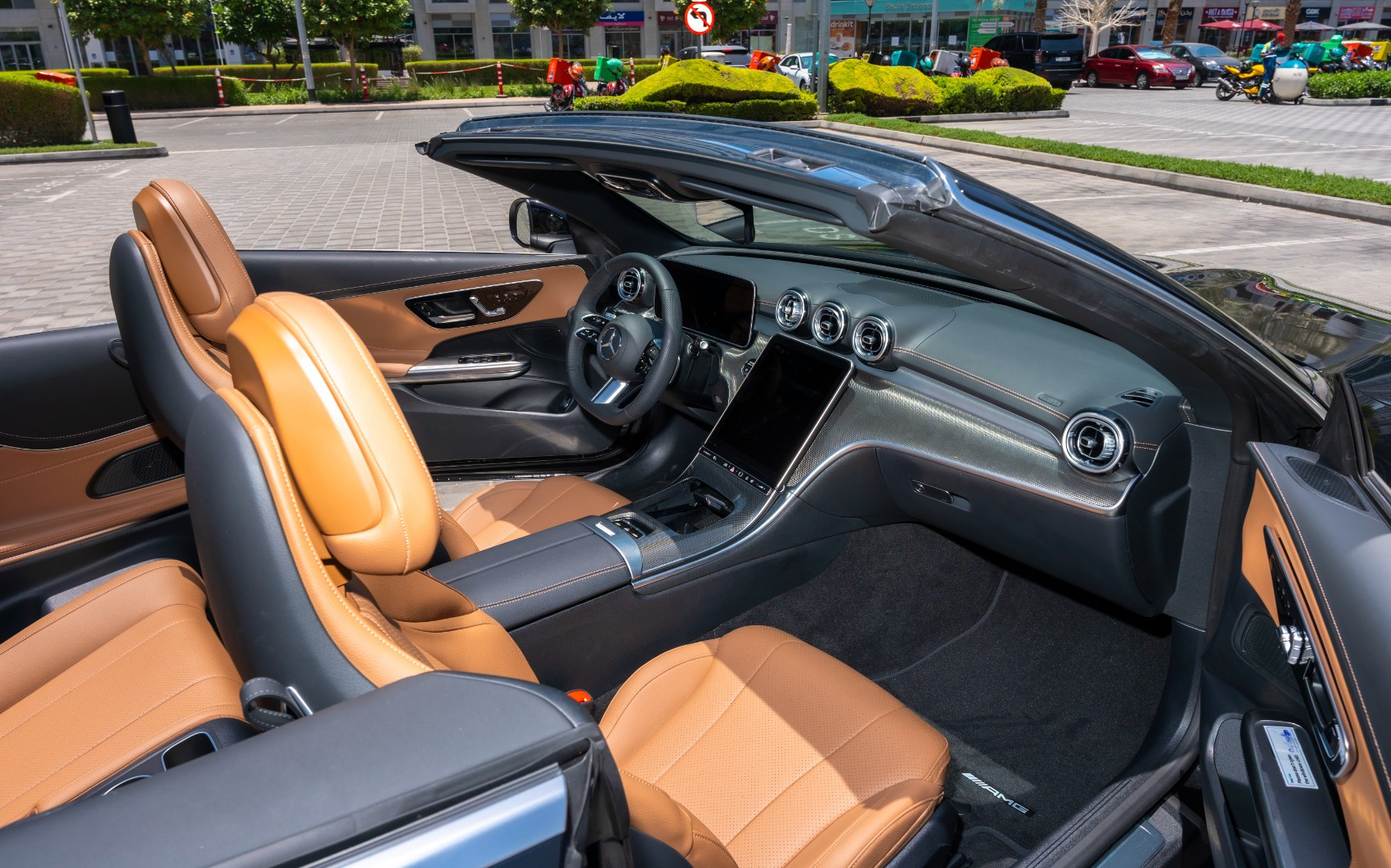 Rent a Mercedes CLE 200 AMG cabriolet/convertible (Black), 2025 ID ...