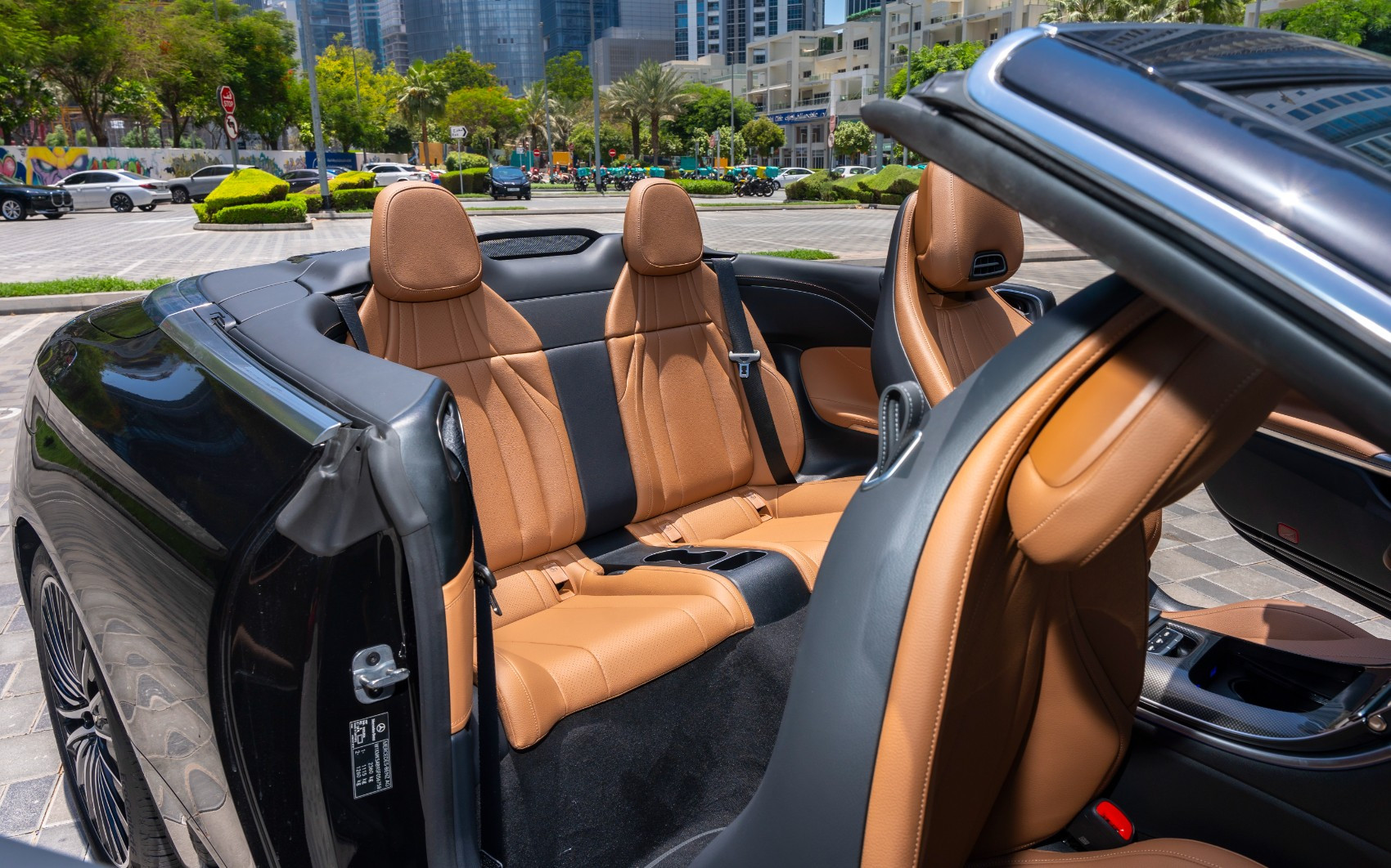 Rent a Mercedes CLE 200 AMG cabriolet/convertible (Black), 2025 ID ...