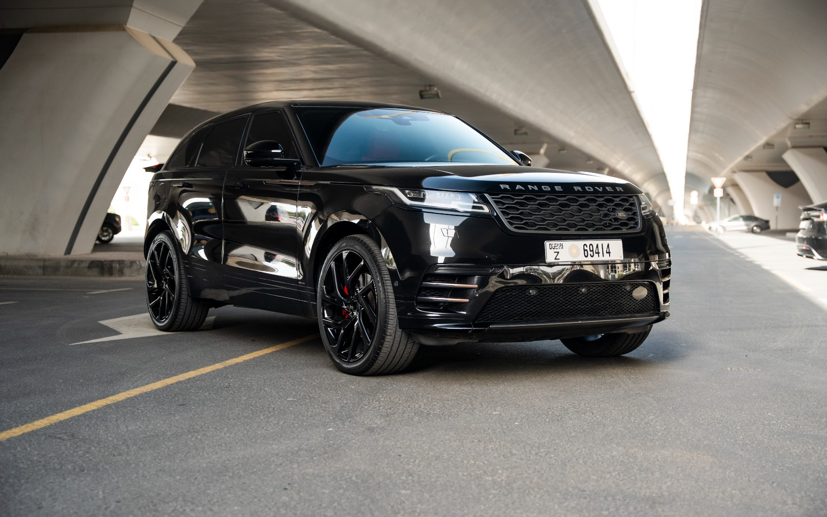 Rent a Range Rover Velar (Black), 2021 ID-06299, in Dubai - Renty.ae